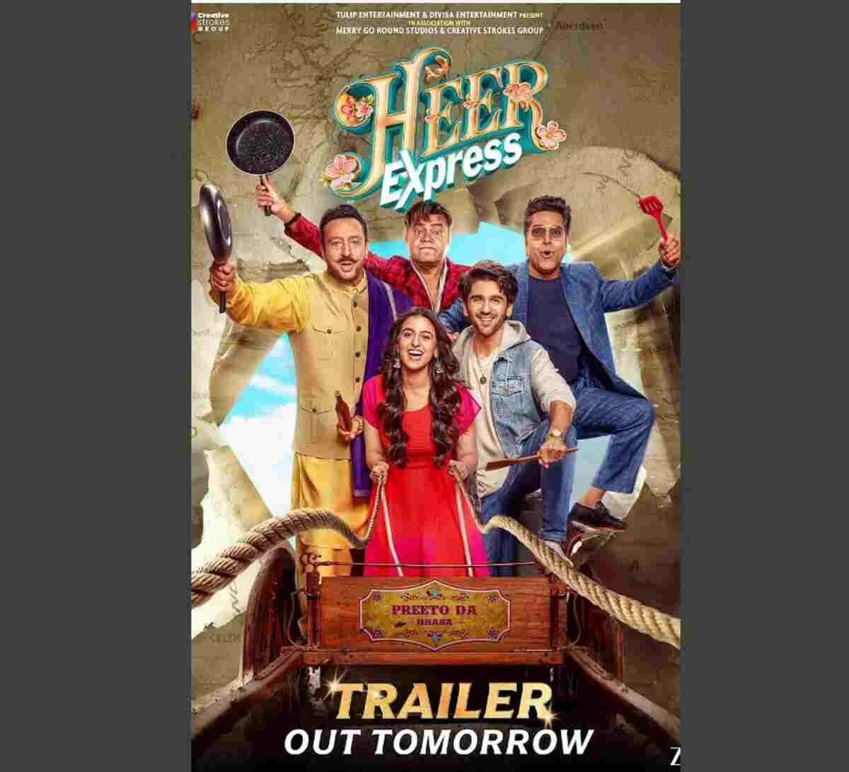 The Countdown Ends! Heer Express Trailer Drops Tomorrow – A Saaf Sutri ...